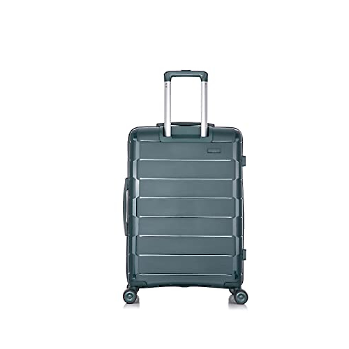 Rockland Vienna Hardside Luggage with Spinner Wheels, Green, 3-Piece Set (20/24/28)