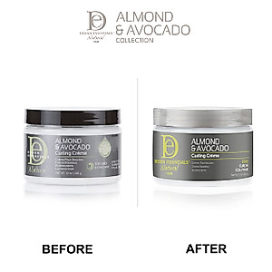 DESIGN ESSENTIALS Natural Almond & Avocado Curling Creme, 12 Ounce