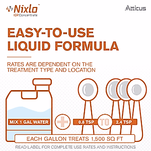 Nixlo IGR Concentrate (140 ML) by Atticus - Compare to NyGuard - Pyriproxyfen 10%