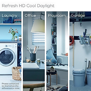 GE Refresh LED Light Bulb, 45 Watt, Daylight, R20 Floodlight (1 Pack)