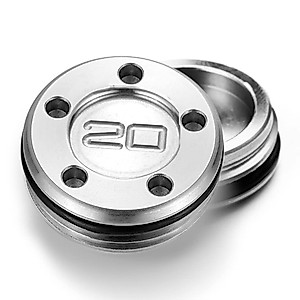 ROYMADE Golf Weights for Newport Putter 5g/10g/15g/20g/25g/30g/35g/40g/45g 1 Pair (2pcs) Sliver Golf Club Head Weights for Newport Putters Golf Accessories 20g