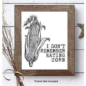 Bathroom Wall Art Decor - Restroom Sign, Guest Bath Decoration - Powder Room or Rest Room Print - Funny 8x10 Poster - Unique UNFRAMED Gift