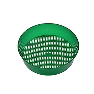 Garden Potting Riddle Garden Soil Sifter Garden soil sieve Sieve Plastic Riddle Soil Sieve Mesh Screen Gardening Seedling mesh garden sieve Tool compost sieve Soil Filter Soil Filter