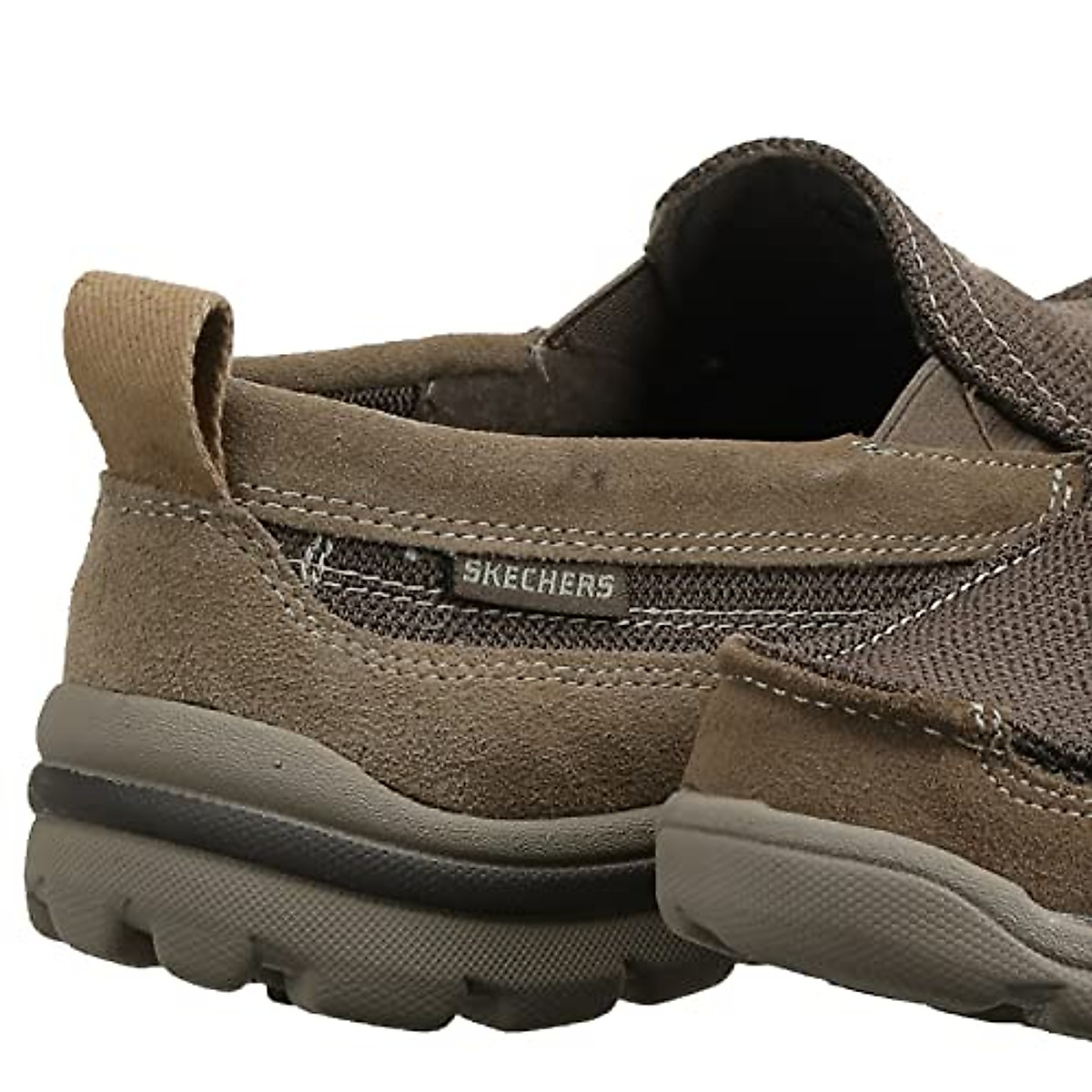 Skechers Men's Superior Milford Loafer, Light Brown, 12 M US