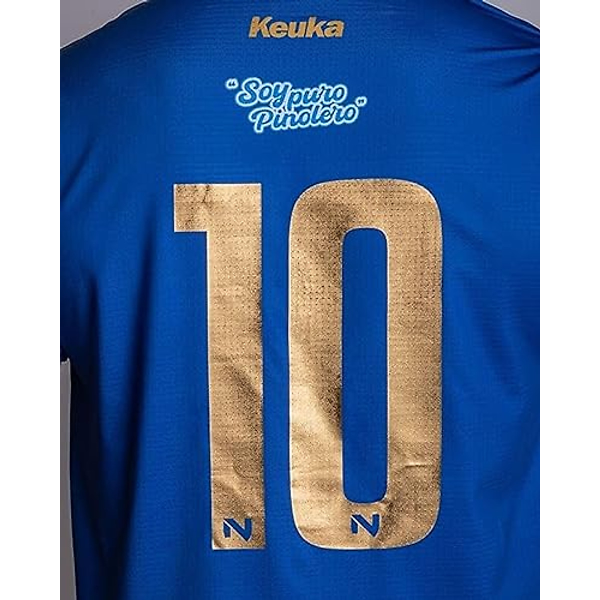 Nicaragua Men's Special Edition Gold Cup Soccer Jersey Uniform Blue (as1, Alpha, m, Regular, Regular)