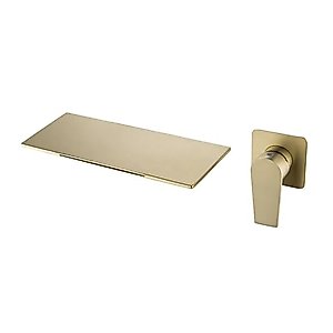 Wall Mounted Hidden Bathtub Faucet Hot and Cold Water Faucet Waterfall Spout 304 Stainless Steel,kitchen sink faucet