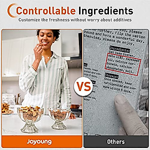 JOYOUNG Blender Fully Automatic, Soy Milk Maker, Glass Blender Cold and Hot with 8 Presets, Self-cleaning Blenders for Kitchen, Soup Maker, Almond Milk, Oat Milk, Shakes and Smoothies, Soy Milk.