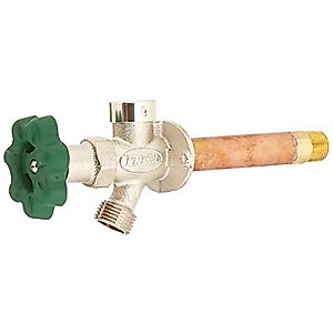 Prier P-164D04 Quarter-Turn Frost Free Anti-Siphon Outdoor Hydrant, 4-Inch