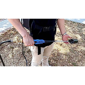 Flame King Propane Torch Kit Heavy Duty Weed Burner 500,000 BTU with 10-FT Hose, 39 inches Long for Weed Burning, Melting Ice and Snow, and Roofing