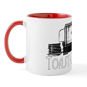 CafePress Toast O Lator Mug Ceramic Coffee Mug, Tea Cup 11 oz