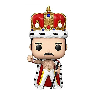 POP Rocks: Freddie Mercury King Multicolor, 3.75 inches