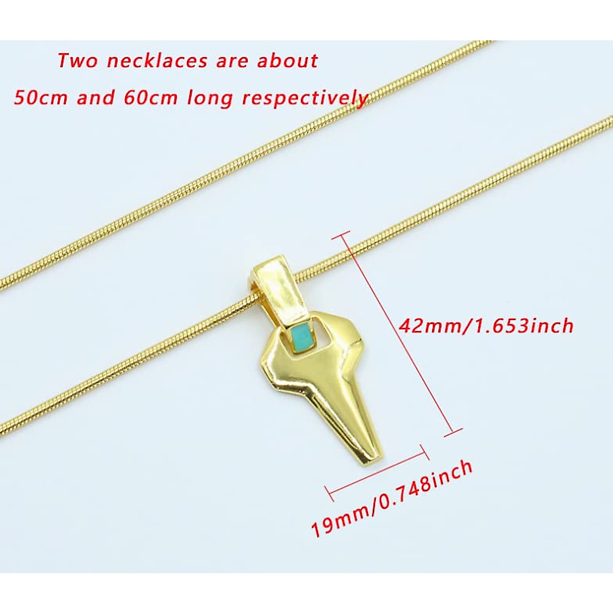 RJZMMN David-Martinez Necklace for Cybe-punk Edge-runers Lucy Cosplay Costume Pendant Accessories (7844-A)