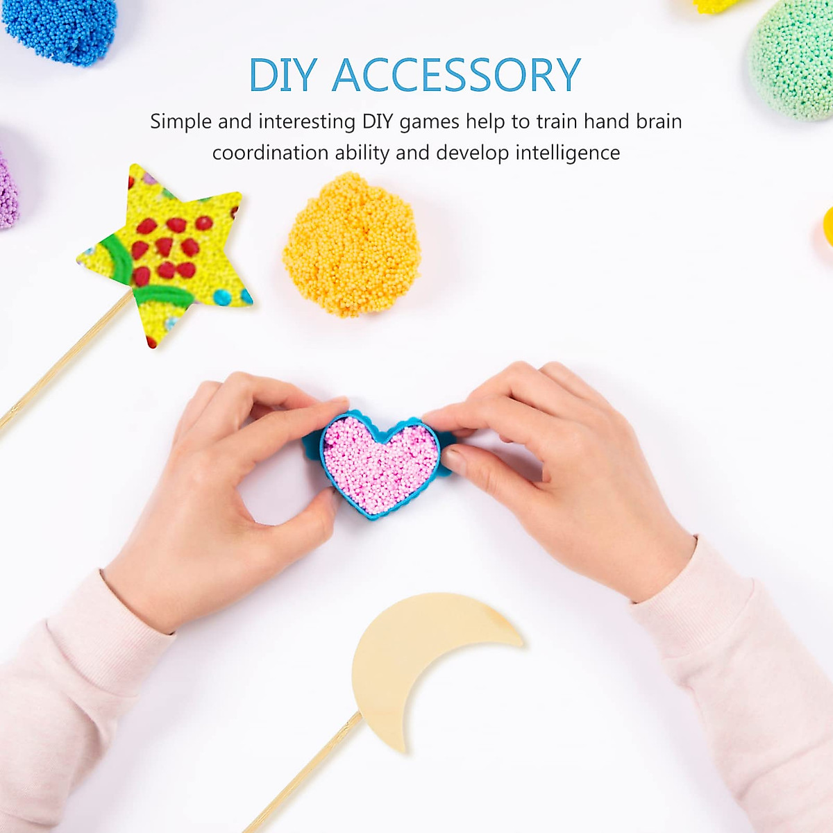 12pcs DIY Fairy Stick Graffiti Wand Fairy Wand Wedding Decor Party Props Witch Toy Unfinished Wand Graffiti Props Angel Wand Party Decor Graffiti Stick Blank Wand Party Wand