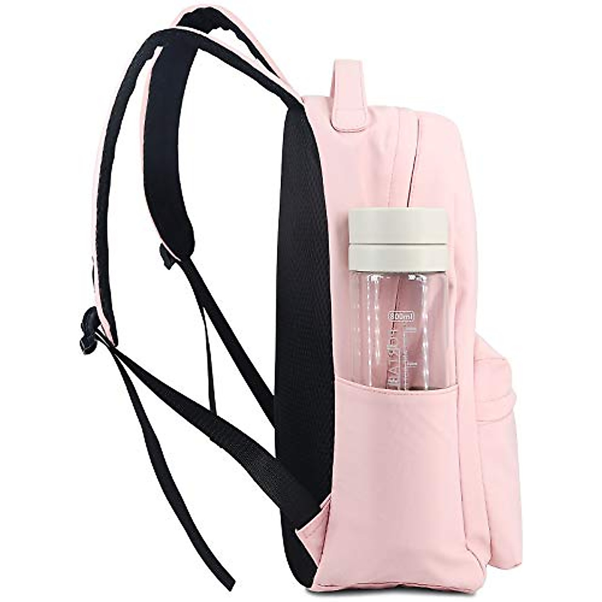 Roffatide Anime My Hero Academia Todoroki Shoto Backpack Lightweight Nylon Backpack Printed Schoolbag Daypack Pink