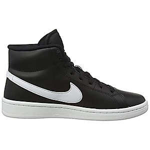Nike Women's Sneaker, Black White, 8