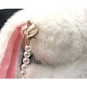 Nite closet Lolita Purse Rabbit Crossbody Bag for Women (White/black)