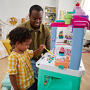 Play-Doh Kitchen Creations Sweet Snacks Food Truck Toy Playset for Kids, 12 Modeling Compound Cans, for 3 Year Old Girls & Boys & Up (Amazon Exclusive)