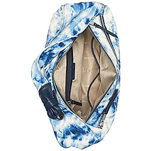 Calvin Klein Gracie Triple Entry Hobo, Serenity Blue Multi