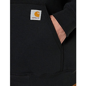 CarharttmensLoose Fit Midweight Full-Zip SweatshirtBlackLarge