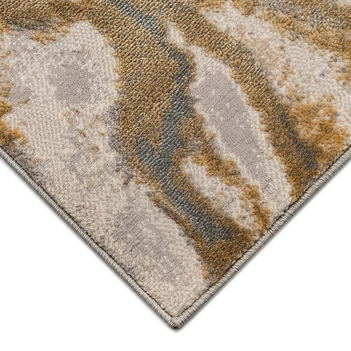 Liora Manne Soho Agate Indoor Rug Gold 6'6"X9'4"