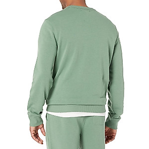 Amazon Essentials men's Crewneck Sweatshirt, Lightweight Long-Sleeve French Terry, Sage Green, X-Large, (Available in Big & Tall)