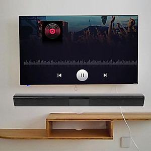 Kadimendium Stereo Surround Home Theater Wireless SoundBox Speaker Sound Bar with Remote Control