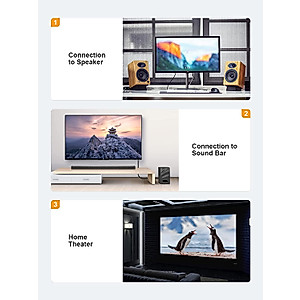 CableCreation RCA Cable, 2RCA Male to 2RCA Stereo Audio Subwoofer Cable Compatible with Speaker, AMP, Turntable, Receiver, Home Theater, Subwoofer, Double Shielded, 10 Feet/3M