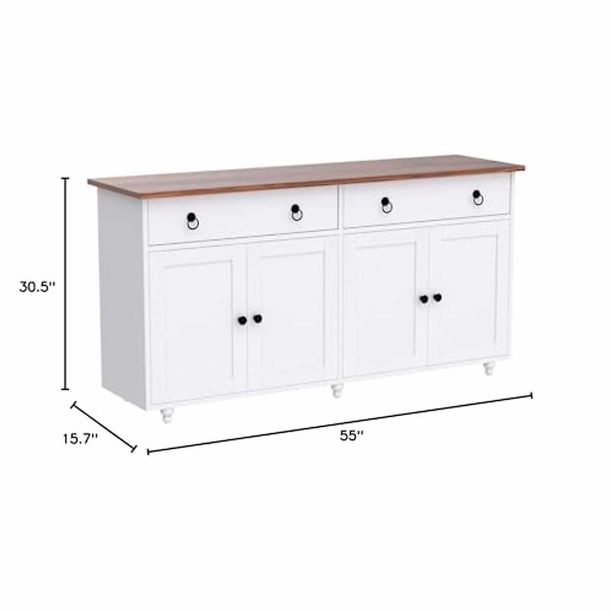 4 EVER WINNER Buffet Cabinet with Storage,