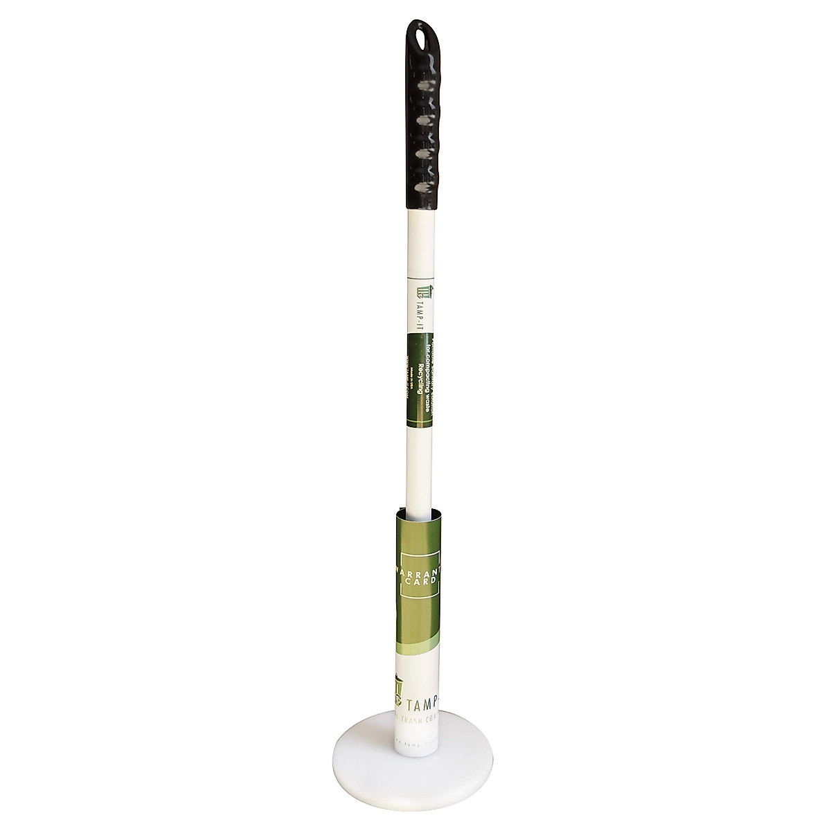 TAMP-IT Touchless Manual Trash Compactor, Safely Manage Overflowing Trash & Recycling (24" - 5 1/2" D)