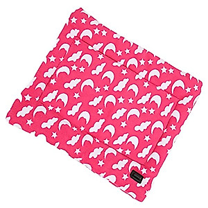 USB Heated Pet Mat,Washable Pet Heating Pad, Flannel Electric Heating Pad, Indoor Warming Mat, Dog Heating Pad, Electric Pads Pet Supplies for Small Dog Cat (25 * 35 A)