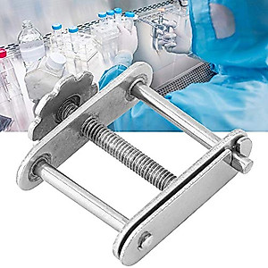 Omabeta Water Stop Fixed Clip, 10PCS Easy to Clean Good Stability Hose Clamp High Hardness for Hospital for Laboratory