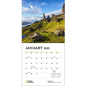 National Geographic: Scotland 2023 Wall Calendar
