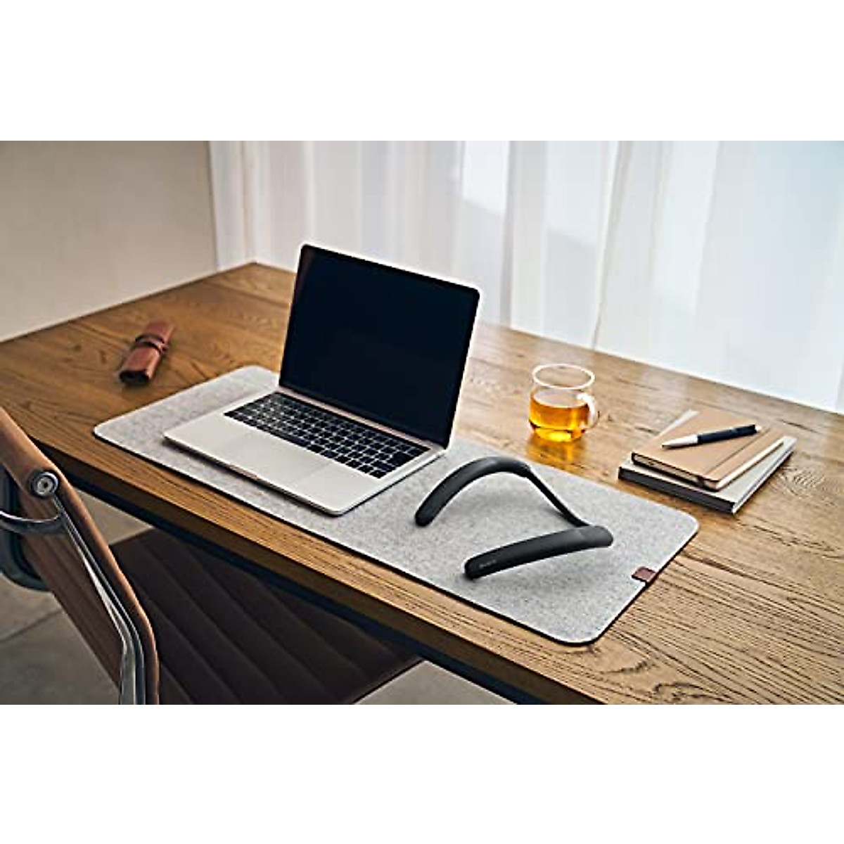 Sony SRS-NB10 Wireless Neckband Bluetooth Speaker Comfortable and Lightweight with Technology to Work from Home, Built-in mic, 20 Hours of Battery Life, and IPX4 Splash-Resistant- Charcoal Gray