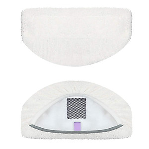 4 Pack Steam Mop Pads Replacement for Bissell Powerfresh Steam Mop 1940 1440 1544 1806 2075 Series, Model 5938 19402 19404 19408 19409 1940A 1940F 1940Q 1940T 1940W, Microfiber Washable, Reusable