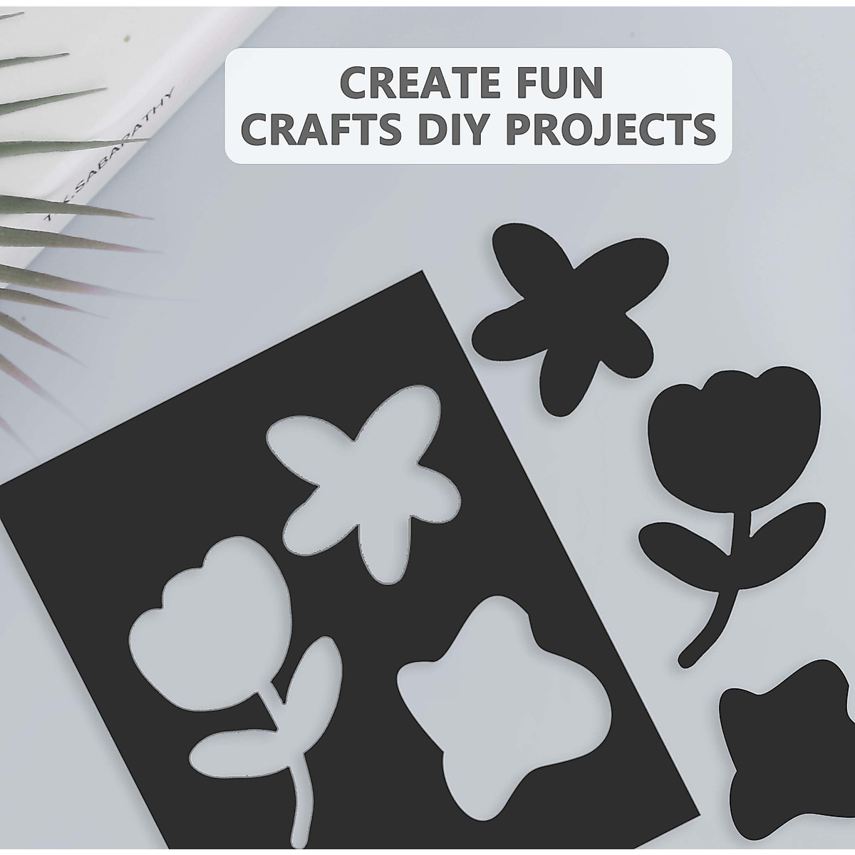 Somime 12 Pack Backing Boards Only - 8x10 Uncut Black Mats Matboards, Acid Free Backerboards, Ideal for Photos/Pictures/Prints/Frames/Arts