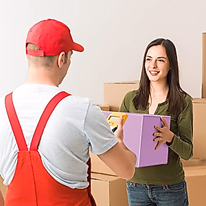 Fuxury Large Poly Mailers 24x24 Inch 100Pcs, Waterproof Shipping Bags for Clothing, Strong Adhesive Shipping Envelopes for Small Business Suppliers, Self Seal Mailers Poly Bags Mailing Bags Purple