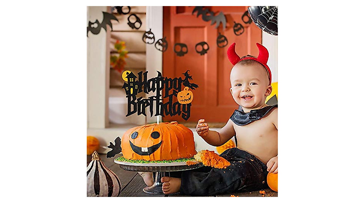 Halloween Cake Topper for Spooky Birthdays