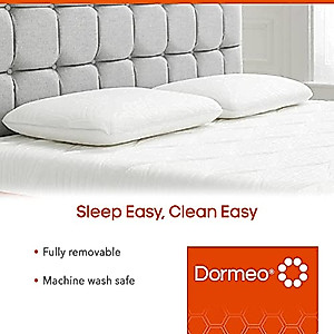 The Premium Mattress Topper by Dormeo (Twin XL) and True Evolution Pillow Bundle