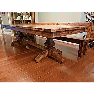 Rustic Farmhouse Dining Room Table