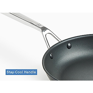 Misen Premium Nonstick Frying Pan 10 Inch - Premium Non Stick Pan - Non Stick Skillet for Meat, Vegetables, Eggs, and More - Tough, Long Lasting, Non Stick Coating for Easy Cooking and Quick Clean Up