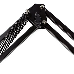 RockJam Heavy Duty, Desk Mounting Mic Scissor Arm Microphone Stand RJMS050