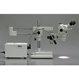 AmScope FB-SL Fiber Optic Single Gooseneck Attachment for Illuminator