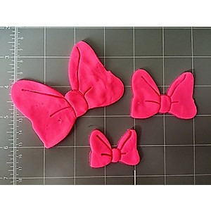 Cute Bow Cookie Cutters (Set of 3)