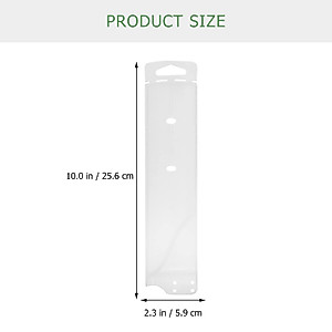 PACKOVE Plastic Knife Case Covers Sleeves: 4pcs Knives Guard Universal Sheath Blade Guards Protector for Bread Carving Chef Cleaver Kitchen Knife