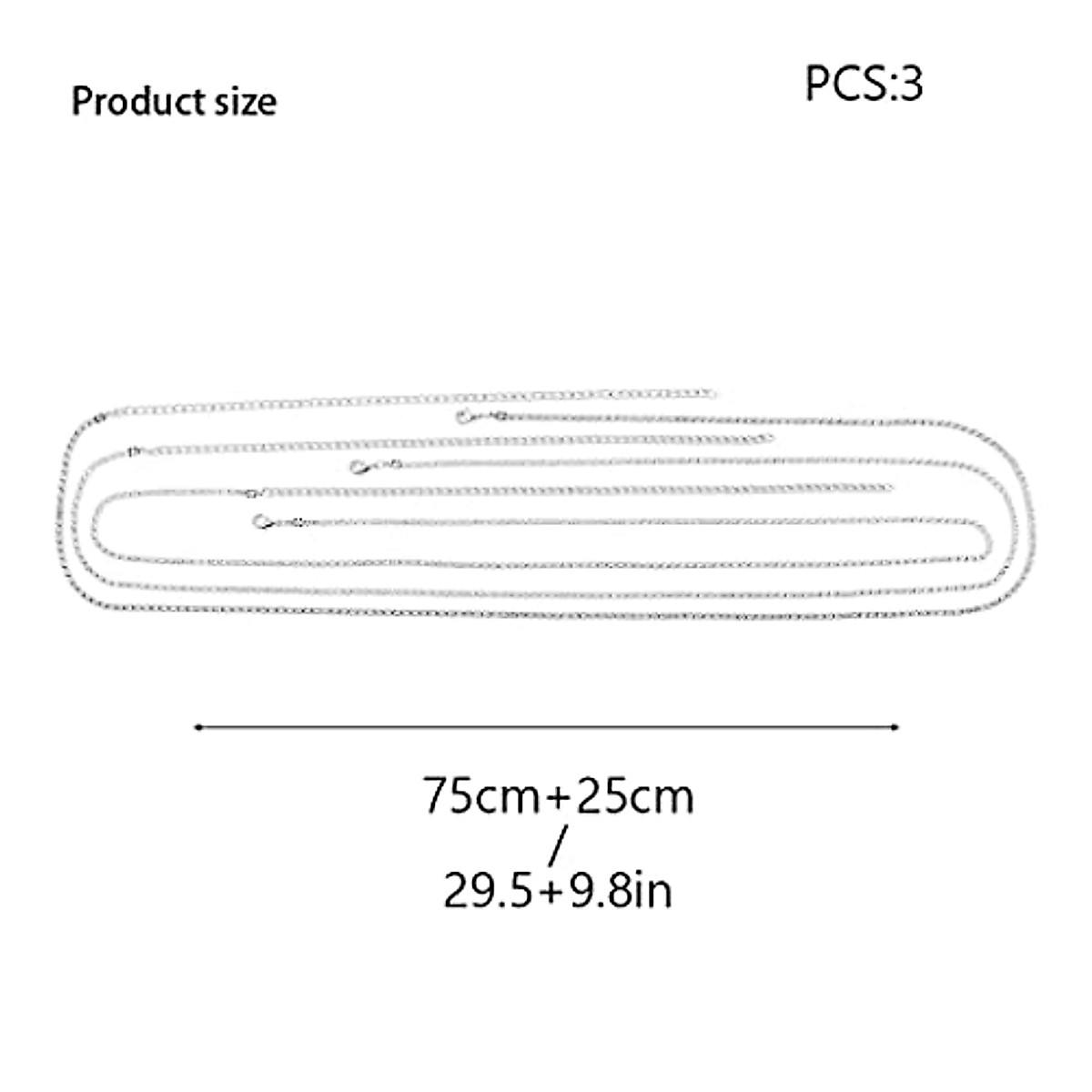 Jeweky Layered Rhinestone Waist Belly Chain Silver Crystal Body Jewelry Accessories for Women