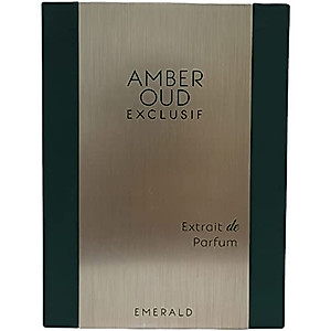 Al Haramain Amber Oud Exclusif Emerald for Women Eau de Parfum Spray, 2 Ounce