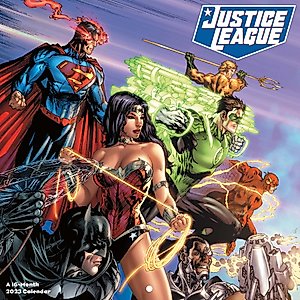 2023 DC Comics The Justice League (Classic) Wall Calendar