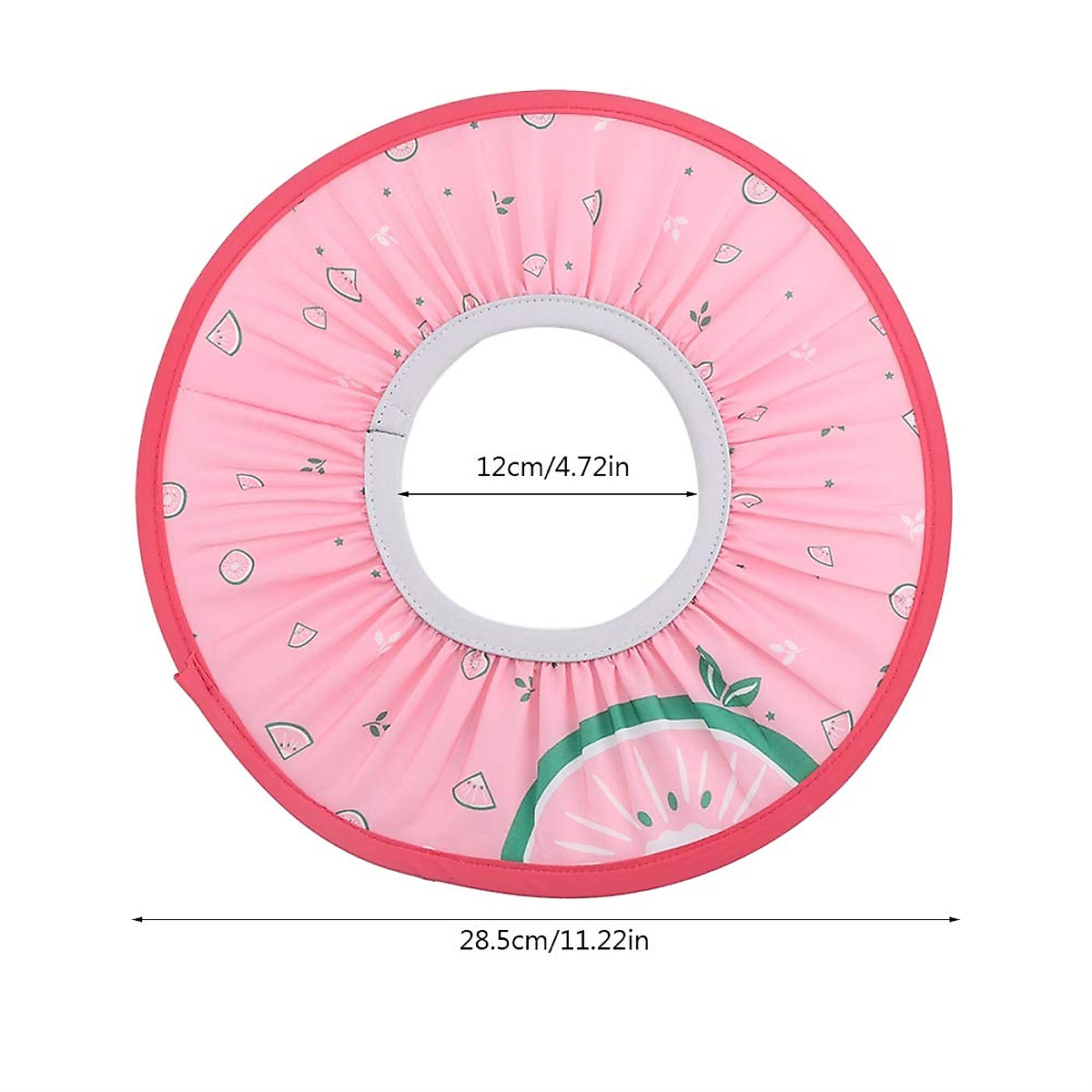 Baby Shower Cap, Baby Kids Shampoo Cap Waterproof Cloth Kids Bathing Shower Cap Bathing Protection Hat(Pink)