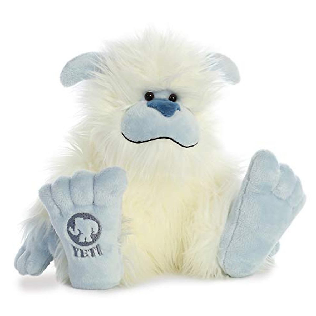 Aurora® Mysterious Fantasy Yeti Stuffed Animal - Mythical Companion - Imaginative Adventures - White 12.5 Inches