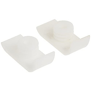 Drive Medical 10110 Walker Wheel Ski Glides, White